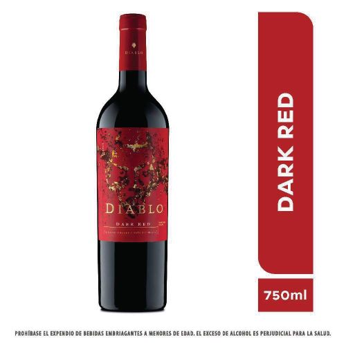 Merkko | Vino tinto DIABLO dark red blend (750 ml)