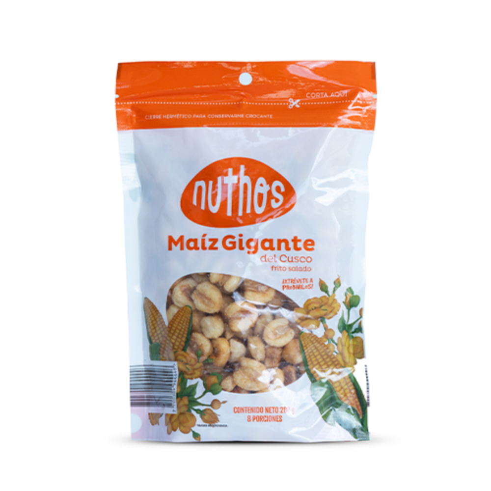 Merkko | MAÍZ GIGANTE FRITO SALADO NUTHOS 200 G